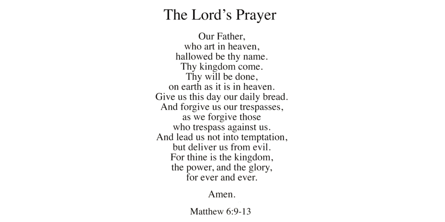 The Lord’s Prayer - History, Meaning and Sacred Use - MASI WELLNESS